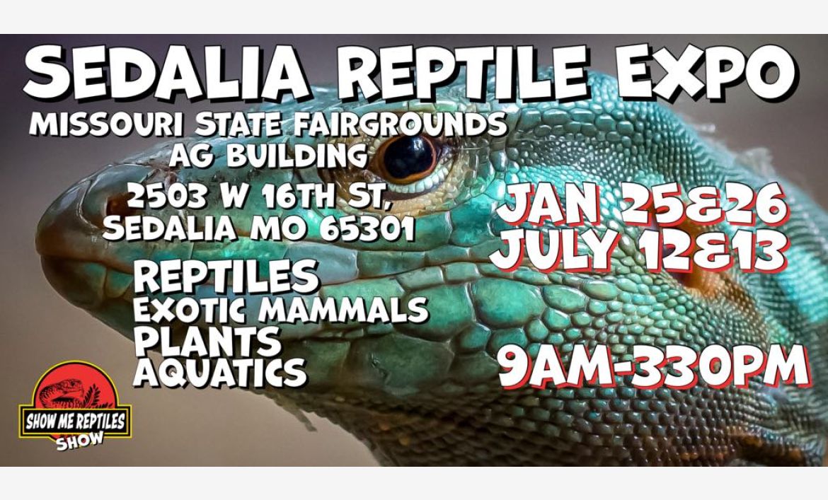 Missouri Reptile Shows - Reptiles for Sale, Shows, and Expos