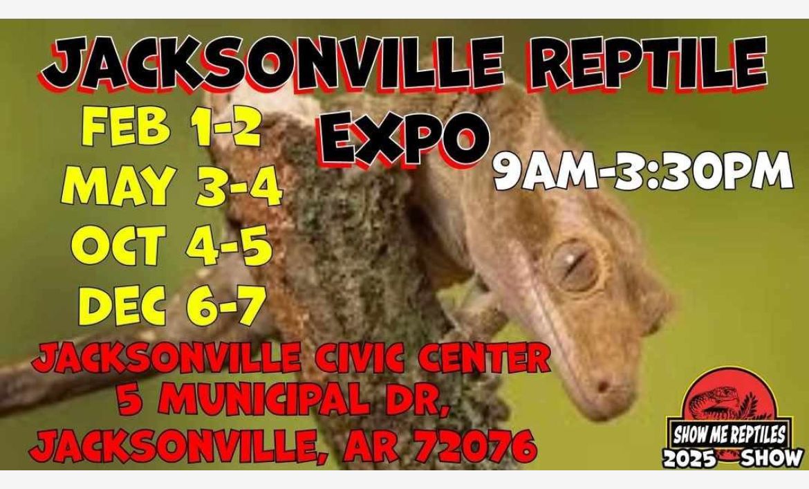 Arkansas Reptile Shows - Reptiles for Sale, Shows, and Expos