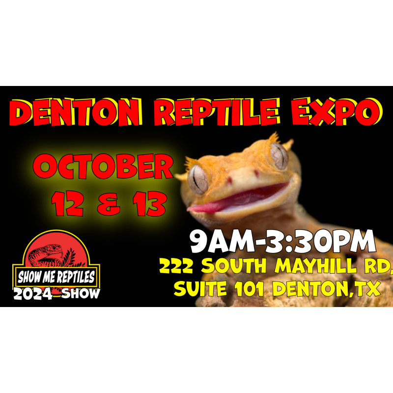 Denton Texas Reptile Show - Educational Reptile Events, Shows, and Expos